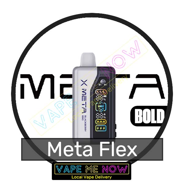 Meta Flex | 30 Minute Vancouver Vape Delivery – Vape Me Now